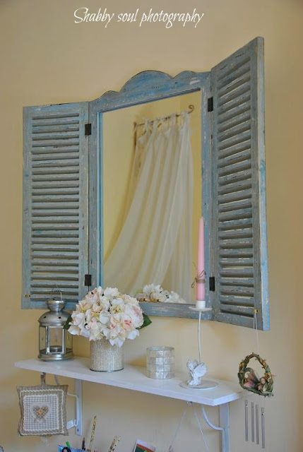 Stop tossing your old shutters. Here are 20 brilliant ways to reuse ...