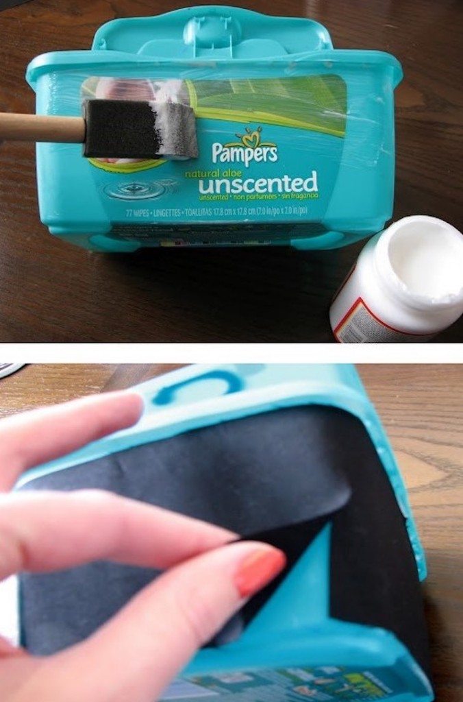 14 Nifty Ways To Reuse Empty Baby Wipe Containers