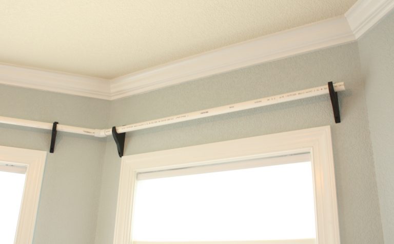 Using $20, Create These Beautiful "Curtain Rods" For Your Home