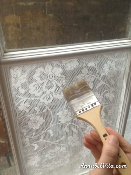 Create A DIY Laced Window With This Mom's Step-By-Step Tutorial