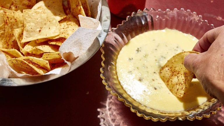 Make this cheesy dip recipe in 4 simple steps
