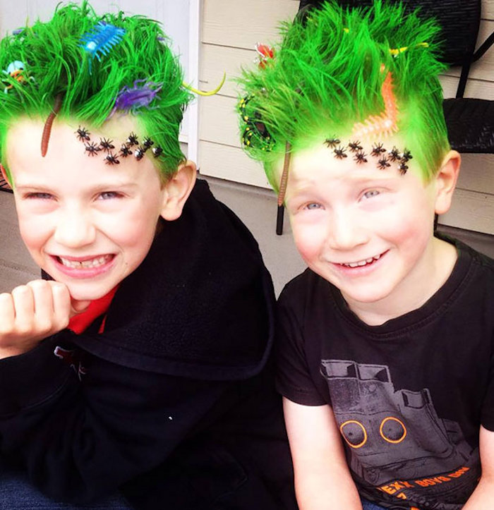 52 kids who stole the show on 'Crazy Hair Day'