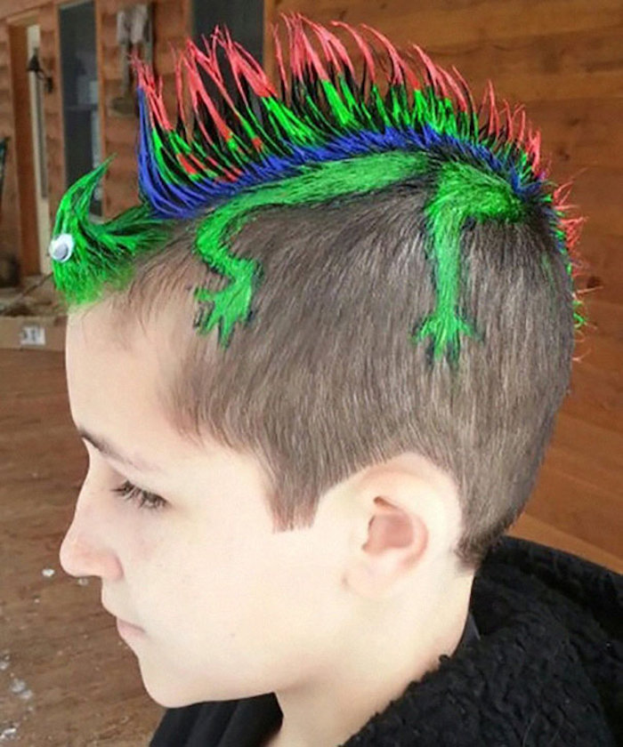 52 kids who stole the show on 'Crazy Hair Day'