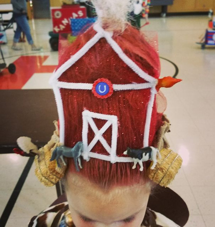 52 kids who stole the show on 'Crazy Hair Day'