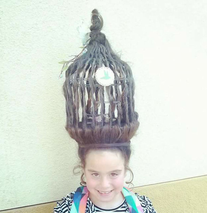 52 kids who stole the show on 'Crazy Hair Day'