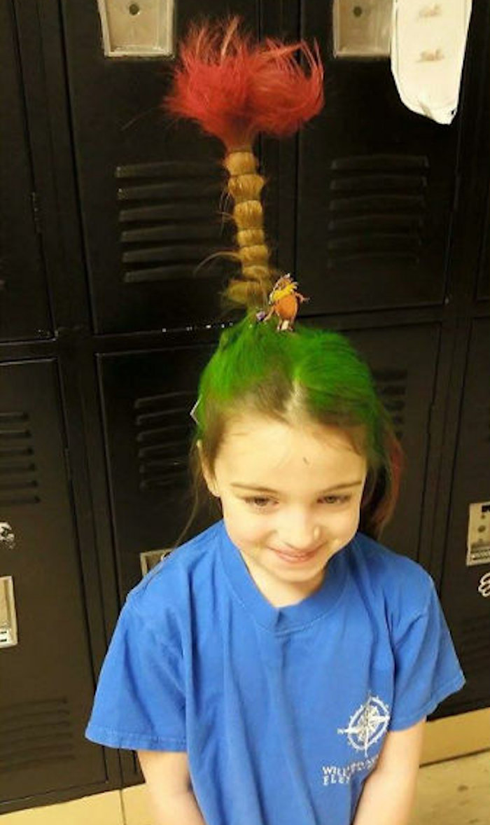 52 kids who stole the show on 'Crazy Hair Day'