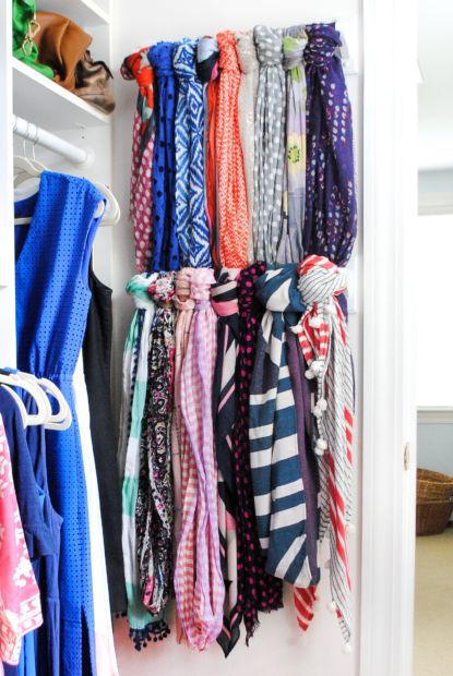 50 Easy tricks to tuck items away and keep your closet clutter-free