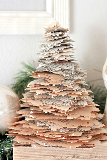 60 Fun And Easy DIY Tabletop Christmas Tree Ideas