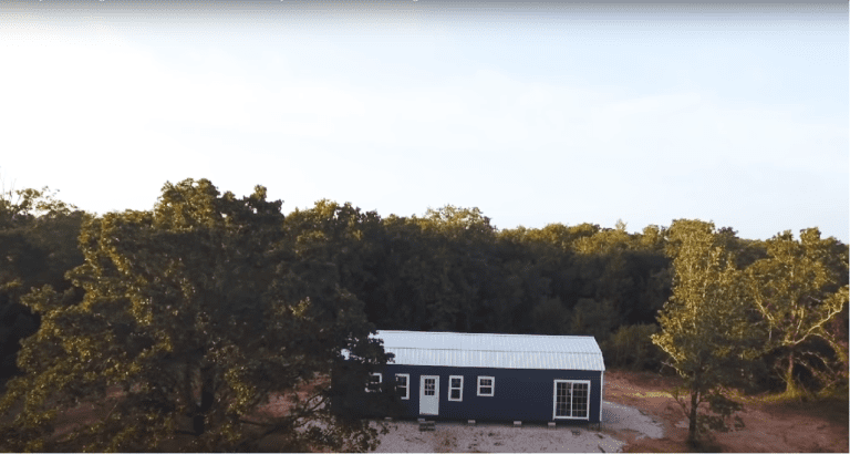 Family of 6 transform a shed into a beautiful home that checks off all ...