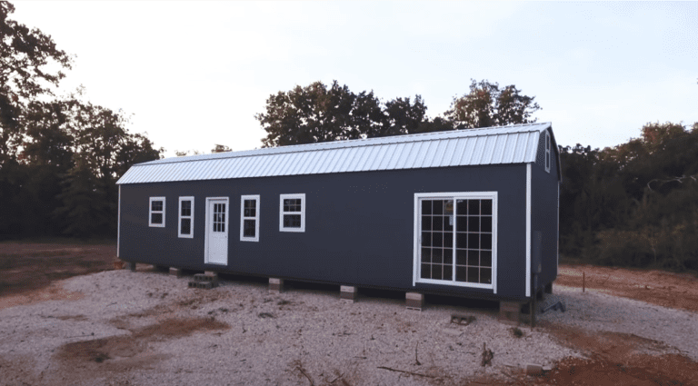 Family of 6 transform a shed into a beautiful home that checks off all ...