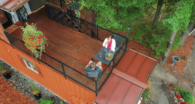 Couple stack 2 shipping containers together & turn it into a gorgeous ...