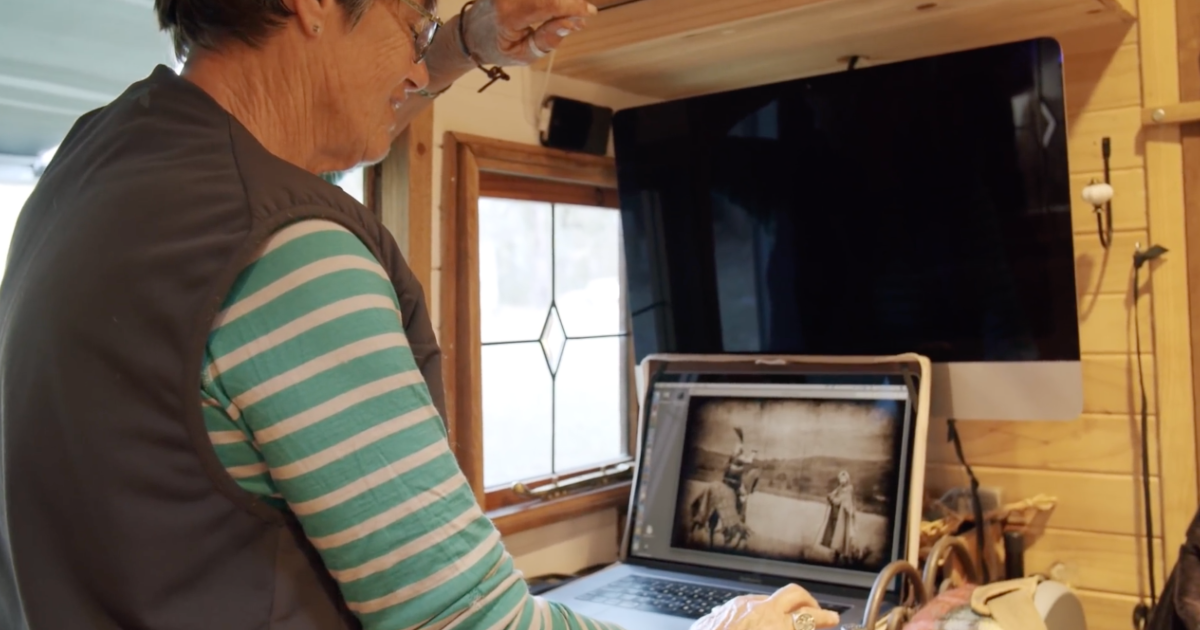 64-yr-old fed up with mortgage payments moves into a van and the inside ...