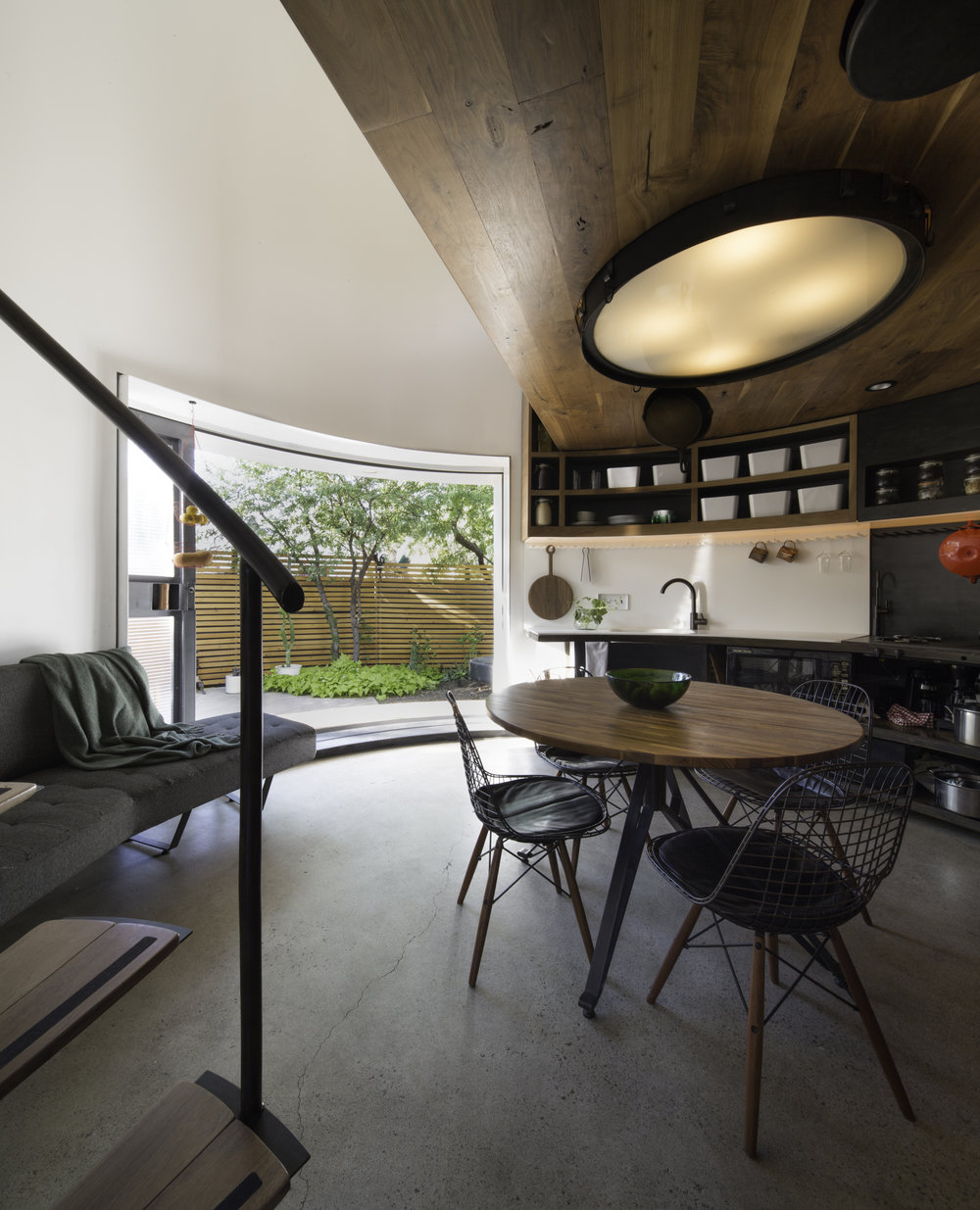 Newlyweds move into a grain silo redesigning the interior to be a ...