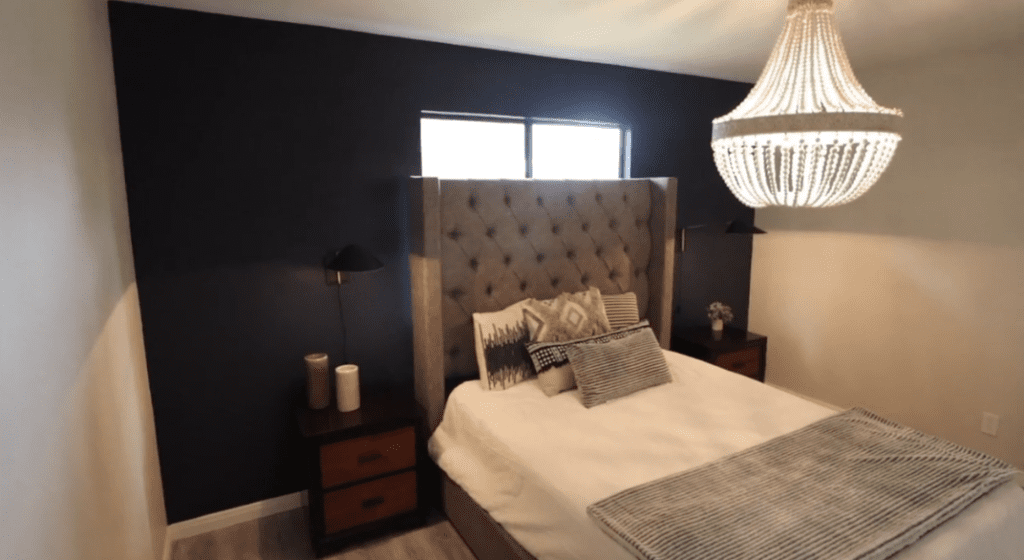 Friends buy dumpy house with popcorn ceilings & dated maroon carpets ...