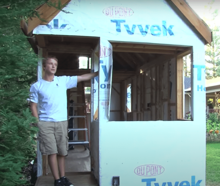 Teen Gives Tour Of Tiny Home He Built Himself