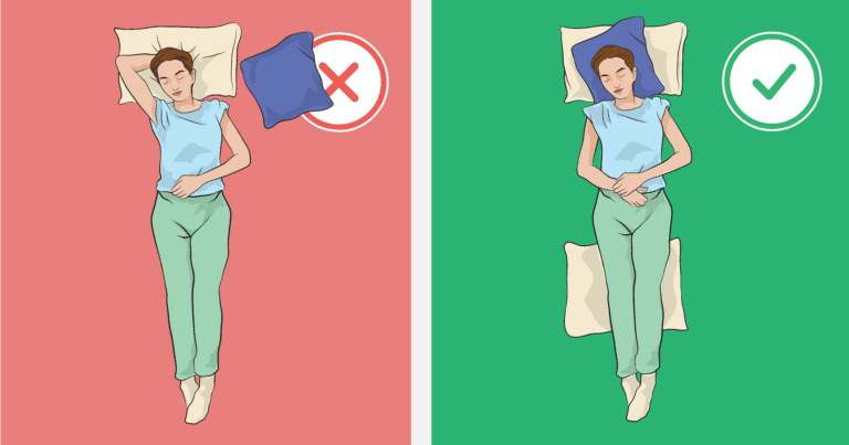 Here’s how to sleep in your favorite sleeping position without harming ...