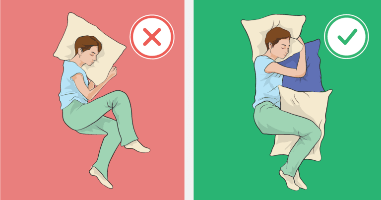 Here’s how to sleep in your favorite sleeping position without harming ...