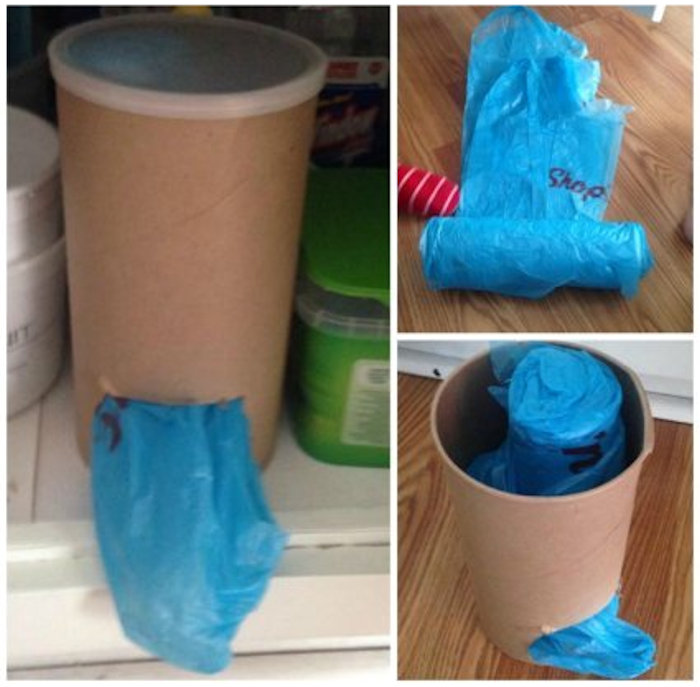 10 brilliant ways to store plastic bags using stuff you already have at ...