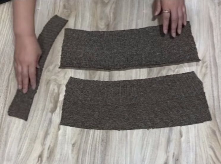 Woman Beautifully Upcycles Old Sweater