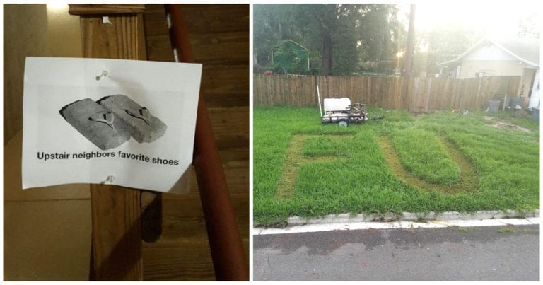 73 passive-aggressive neighbors who started "feuds" in the neighborhood
