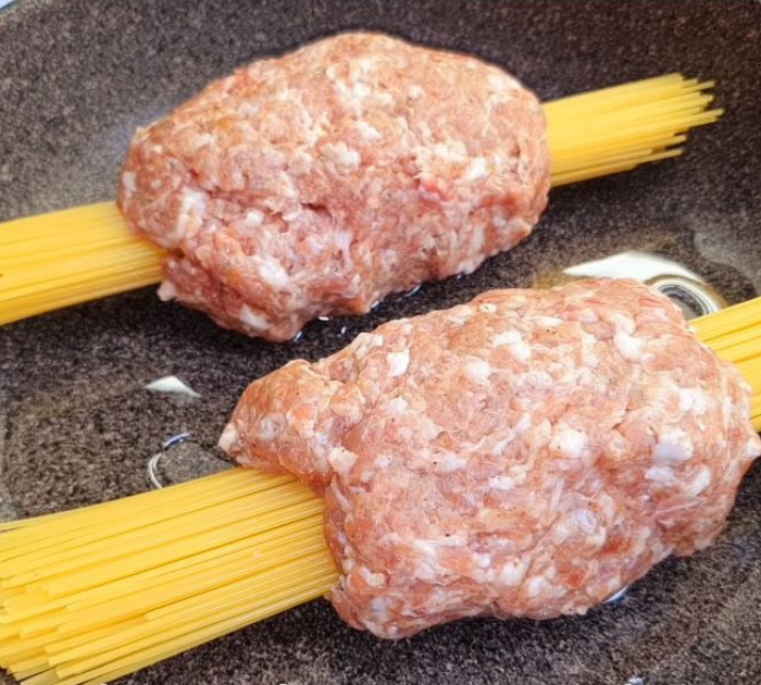 Wrap ground meat around pasta for a drool-worthy dinner