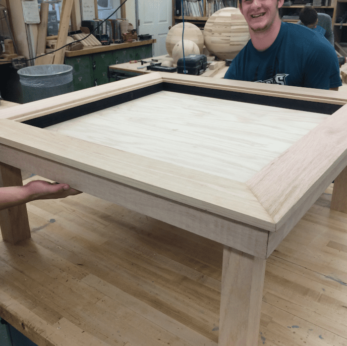 Teen Makes Awesome Table In Shop Class That Wins Award