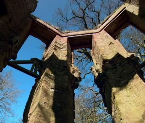 Couple restores old mini-castle and it becomes their magical home