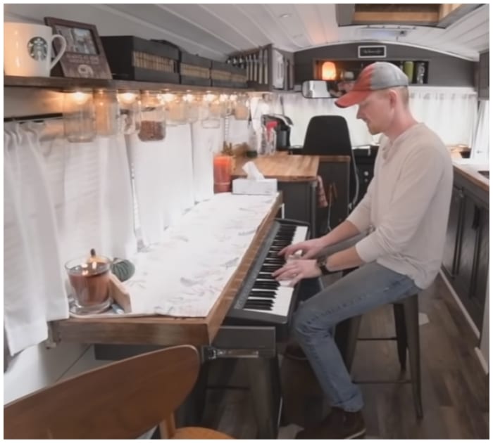 Architecture student spends $10K on bus conversion and the walkthrough ...