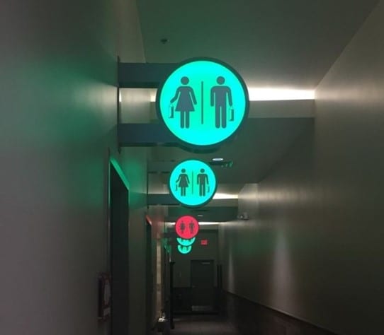 30 genius restroom designs people couldn’t resist taking photos of