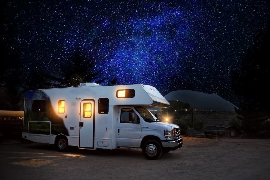 This 2-story travel trailer is like a mansion on wheels