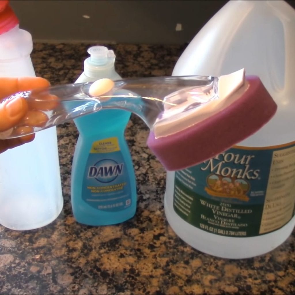 Mom Puts Pinterest’s “Miracle” Shower Cleaner To The Test