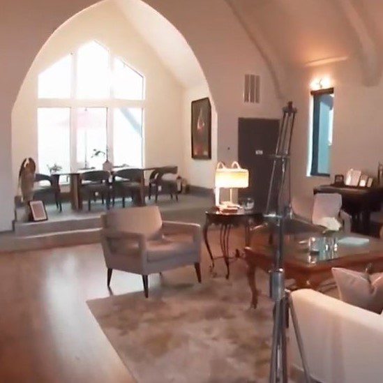 Family transforms run-down church from the 1890s into a gorgeous home