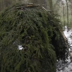 Woman shares 5 unique methods of building survival shelters every woman ...