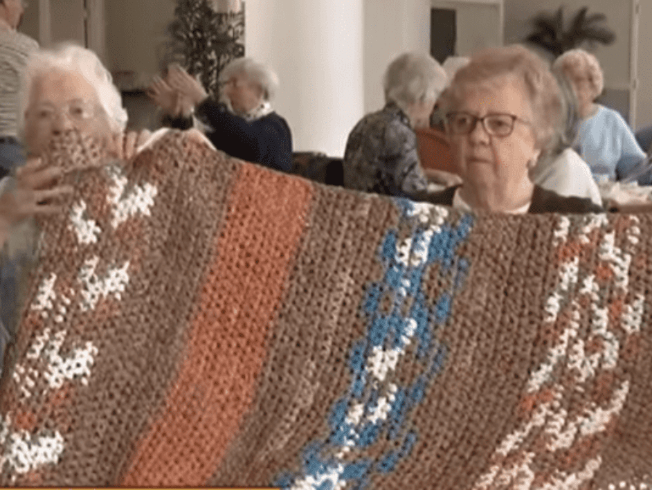 Teens take an idea from the elderly and turn plastic bags into “plarn ...