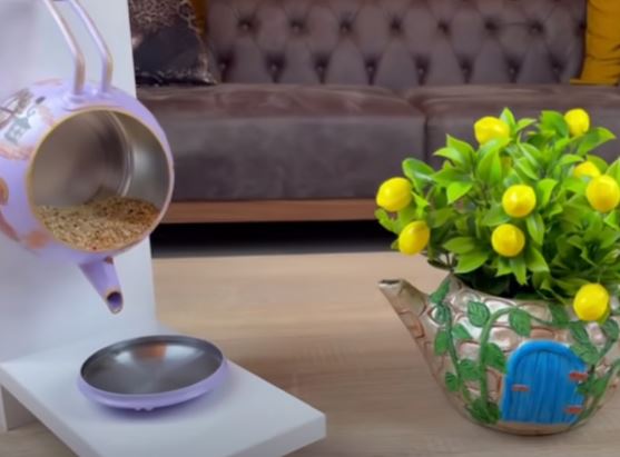 3 ways to upcycle old pots and teapots into something whimsical