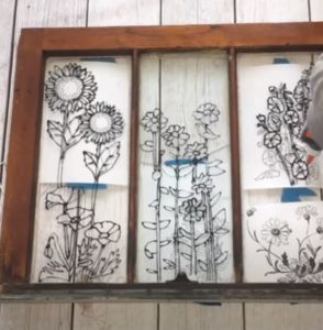 Woman shows how to create gorgeous stained glass at home using glue