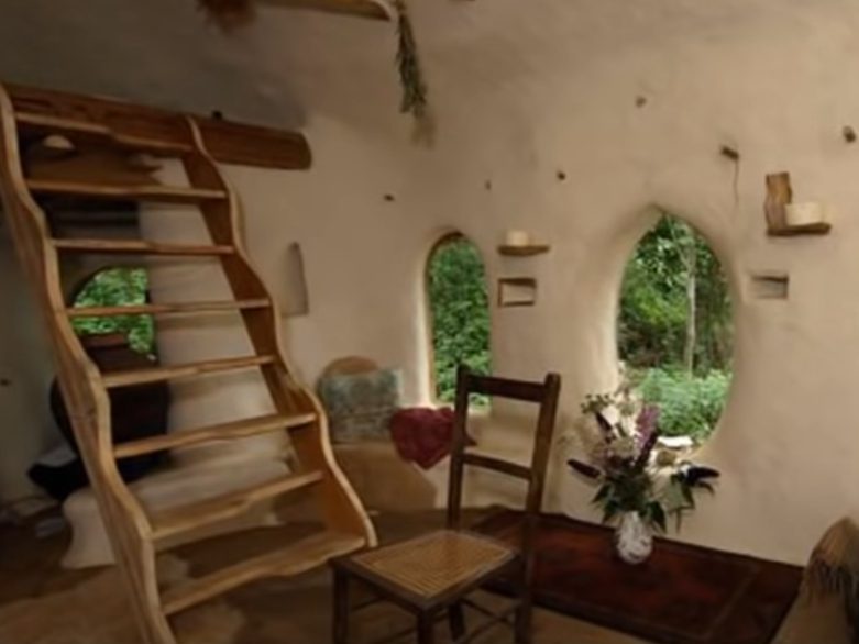 English man builds gorgeous whimsical hobbit-style home for only $185