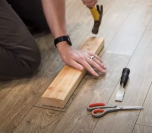 Amazingly simple way of fixing gaps in flooring