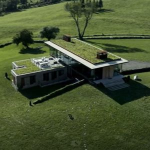 Family gives a peek inside their unique glass house that has the most ...