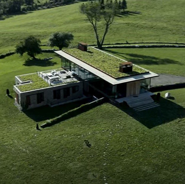 Family gives a peek inside their unique glass house that has the most ...