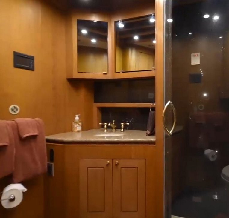 Get an intimate peek inside Will Smith's luxurious $2.5 million 2-story RV