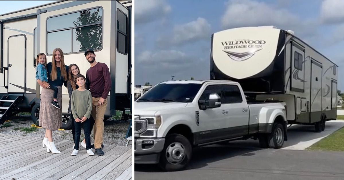 Family of 5 swap house life to live in an RV full time so they can be ...