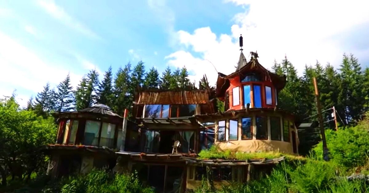 Land owner builds cheerful “forest village” from scratch with raw and ...