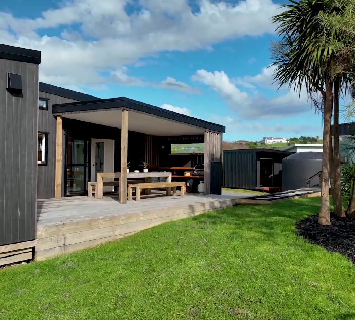 Man combines 3 structures to create 5 bedroom home perfect for extended ...