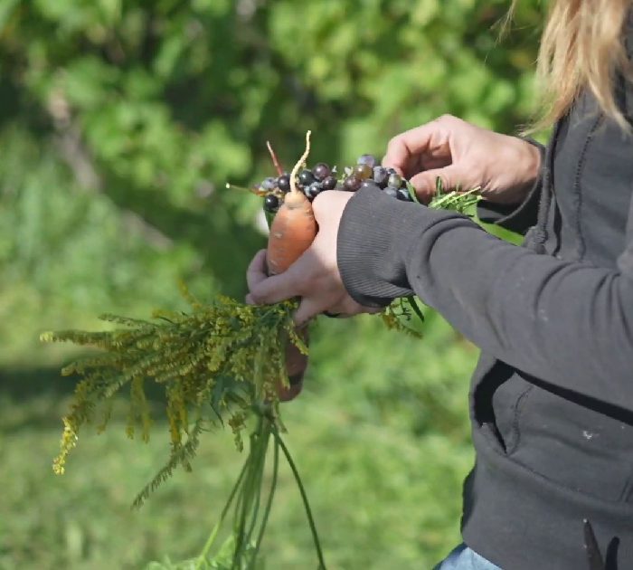 Couple lives off the grid in self-built home and opens up about their ...