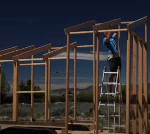 Man with no construction experience shows how he built his tiny home ...