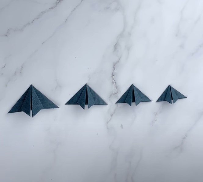 Keep gift-wrapping elegant and simple with a few folds of paper