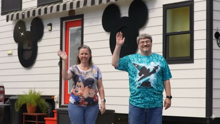 Empty nesters downsize to the cutest Disney-themed tiny house