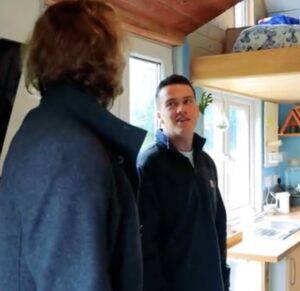 Teenager gives tour of ‘enchanting’ tiny home he built himself for $7,000