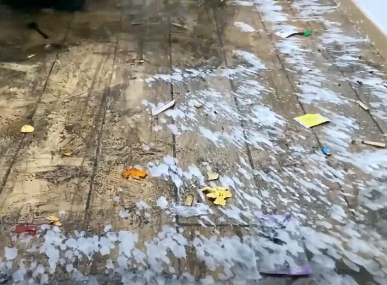 Landlord walks in to find home abandoned in filthy, messy state